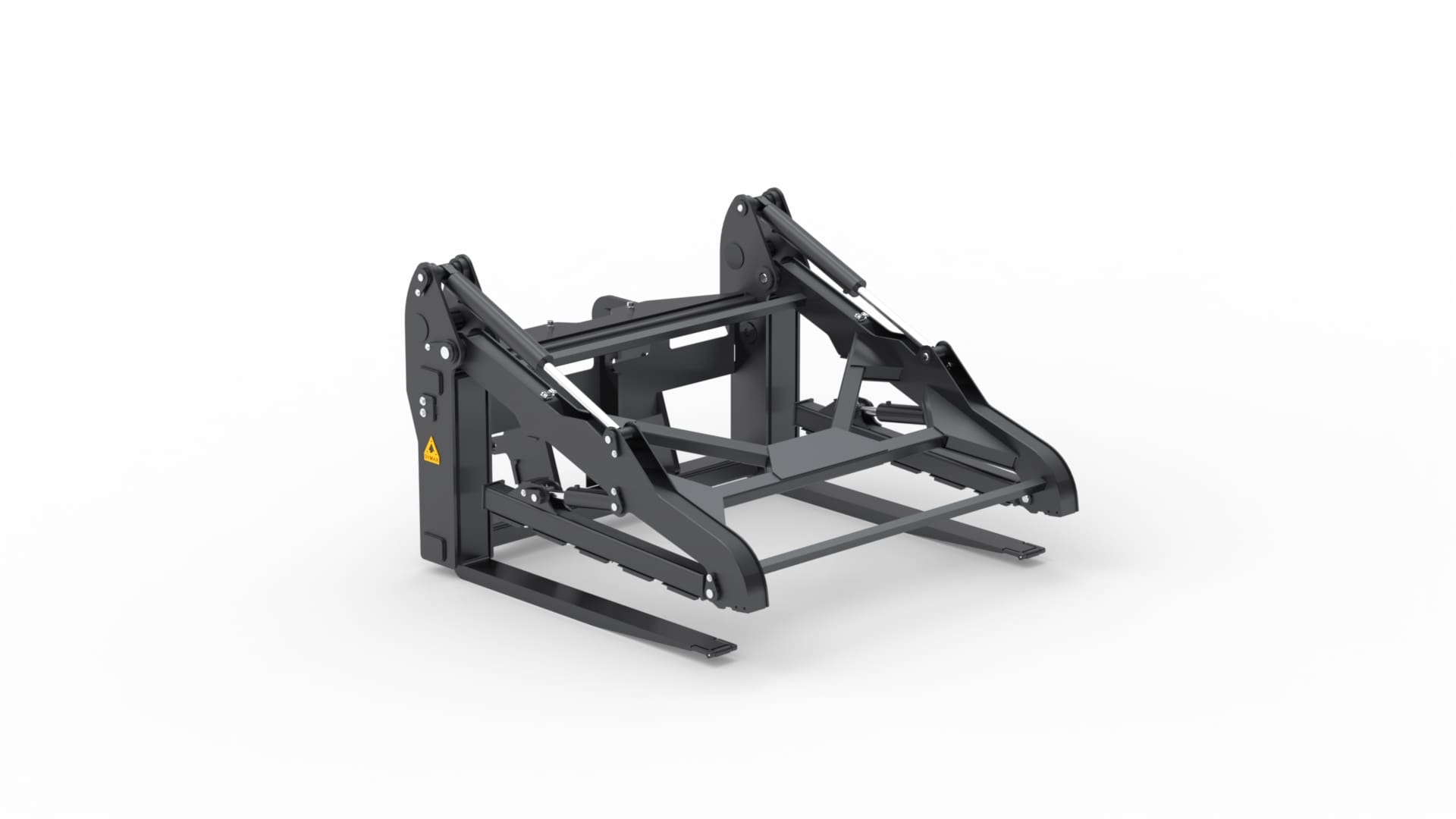 Pipe Fork and Pole Fork with Grapples - Dymax Attachments