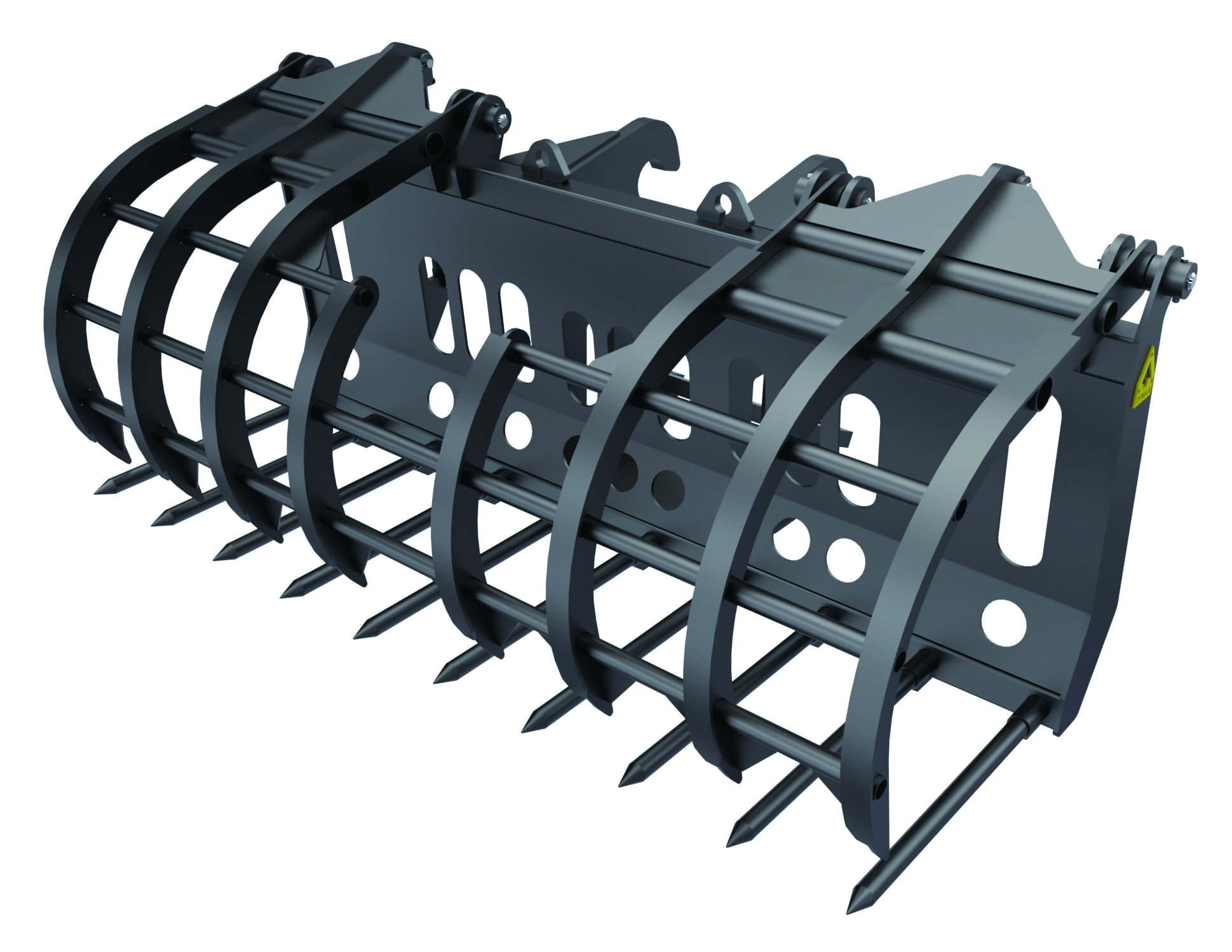 Manure and Hay Fork for Wheel Loader | Dymax Inc Attachments