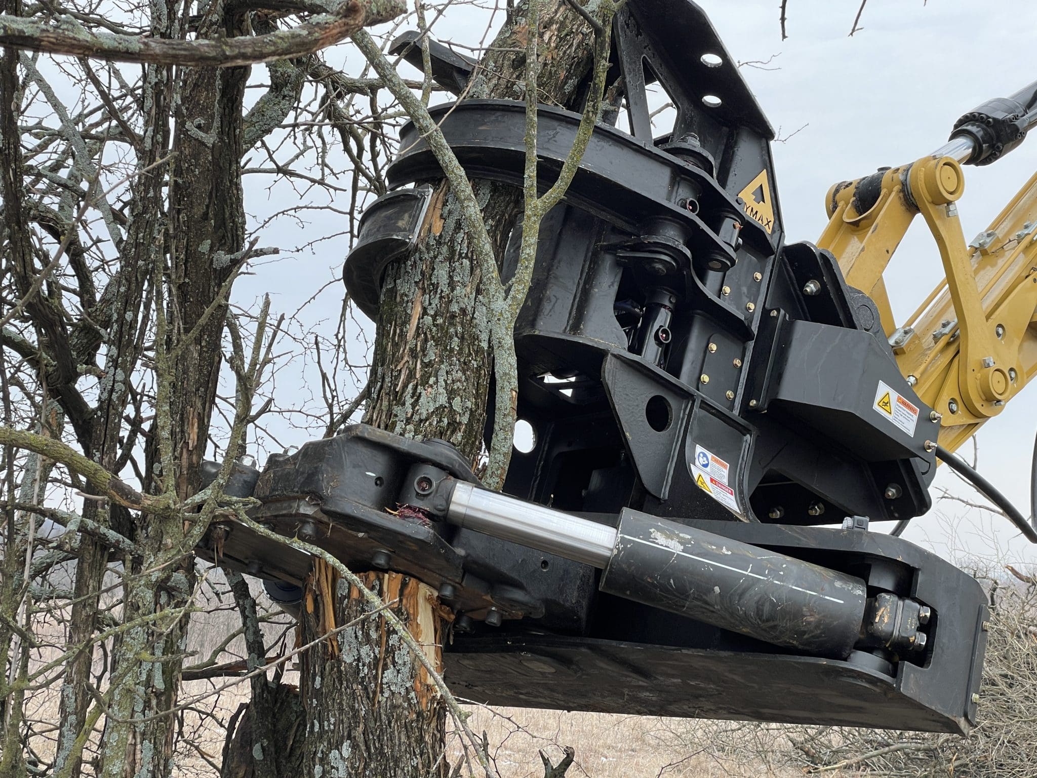 Dymax HPX14 Excavator Tree Shear - Dymax Inc