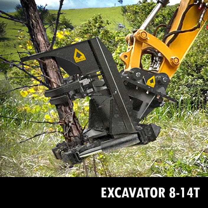 HPX10 Excavator Tree Shear | 10-Inch Cut | 8–14 Ton | Dymax