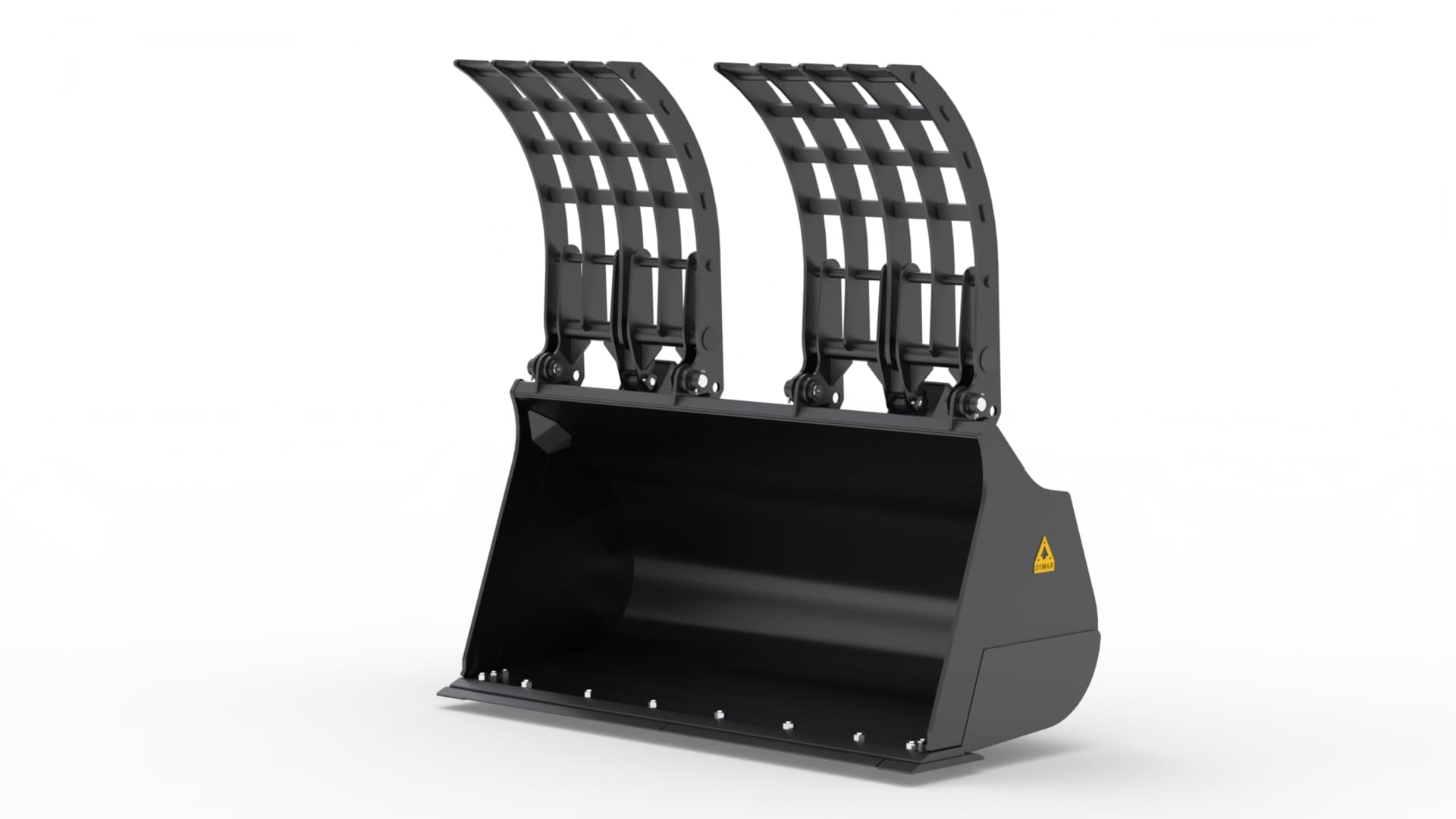 Demolition Grapple Bucket | Wheel Loader Attachment - Dymax Inc